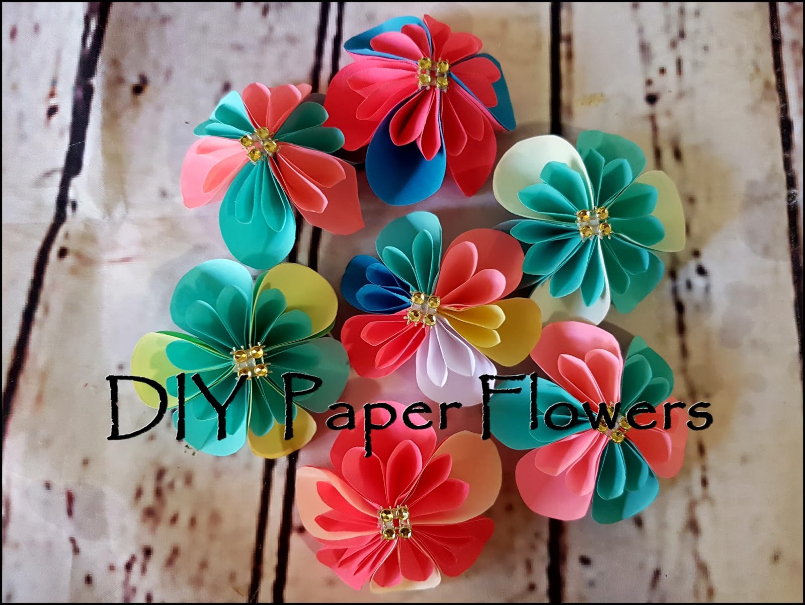 DIY: Paper Flowers - Aaichi Savali