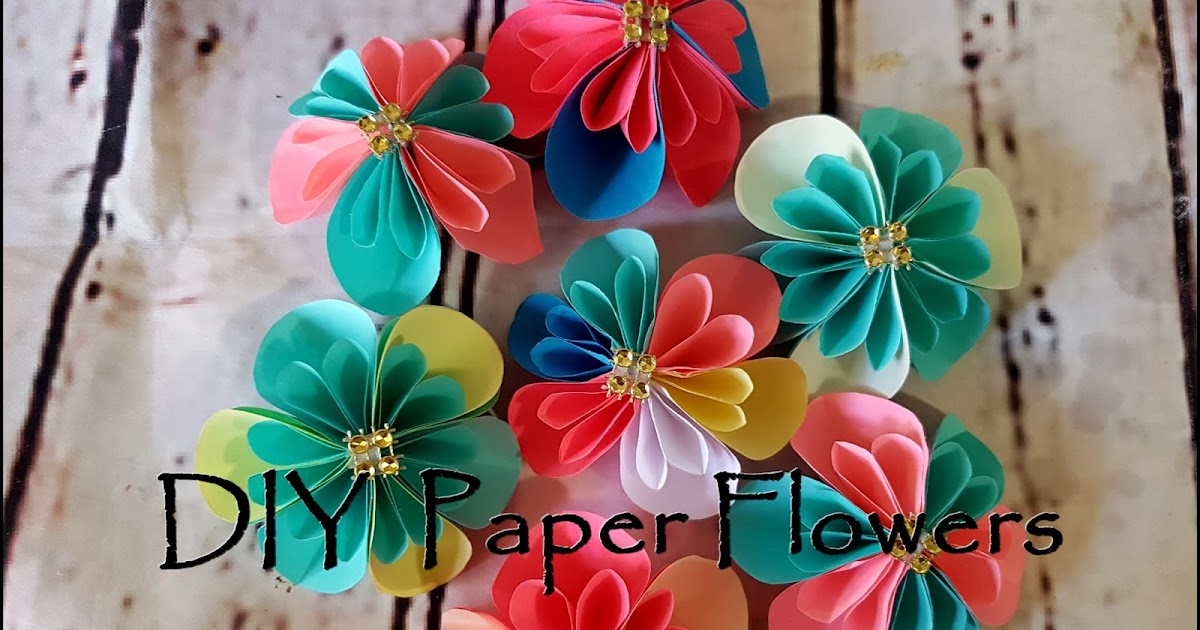 DIY: Paper Flowers - Aaichi Savali