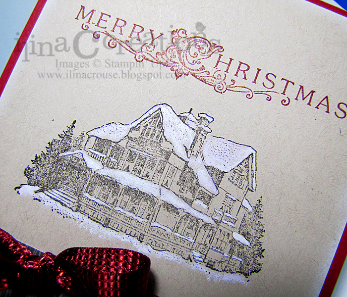 Christmas Lodge card