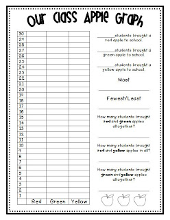 Simply Second Grade: Apple Graph FREEBIE!