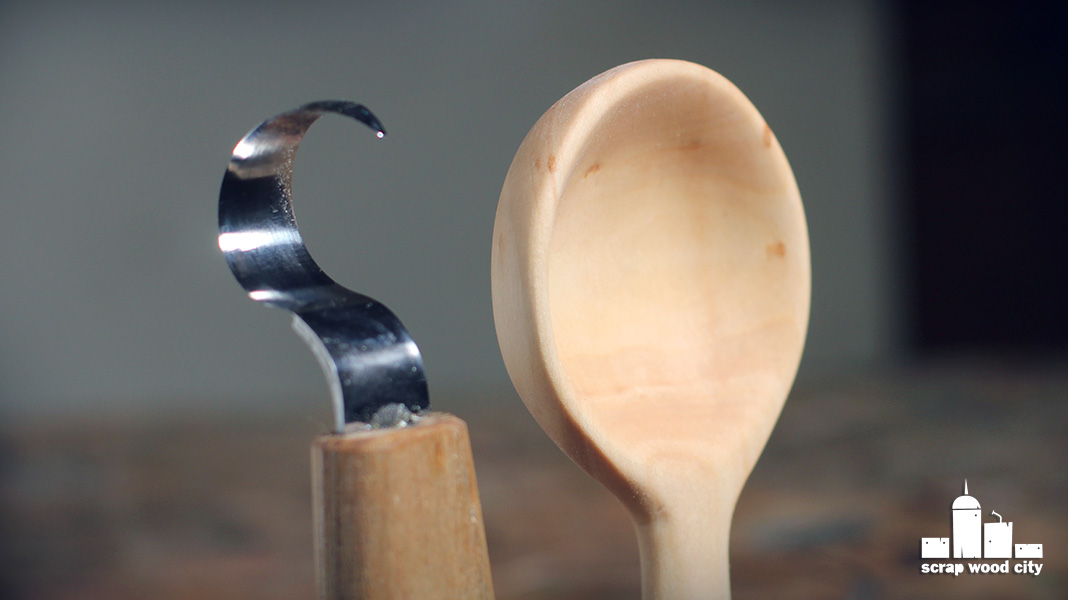 scrap wood city: How to make a handmade wooden spoon