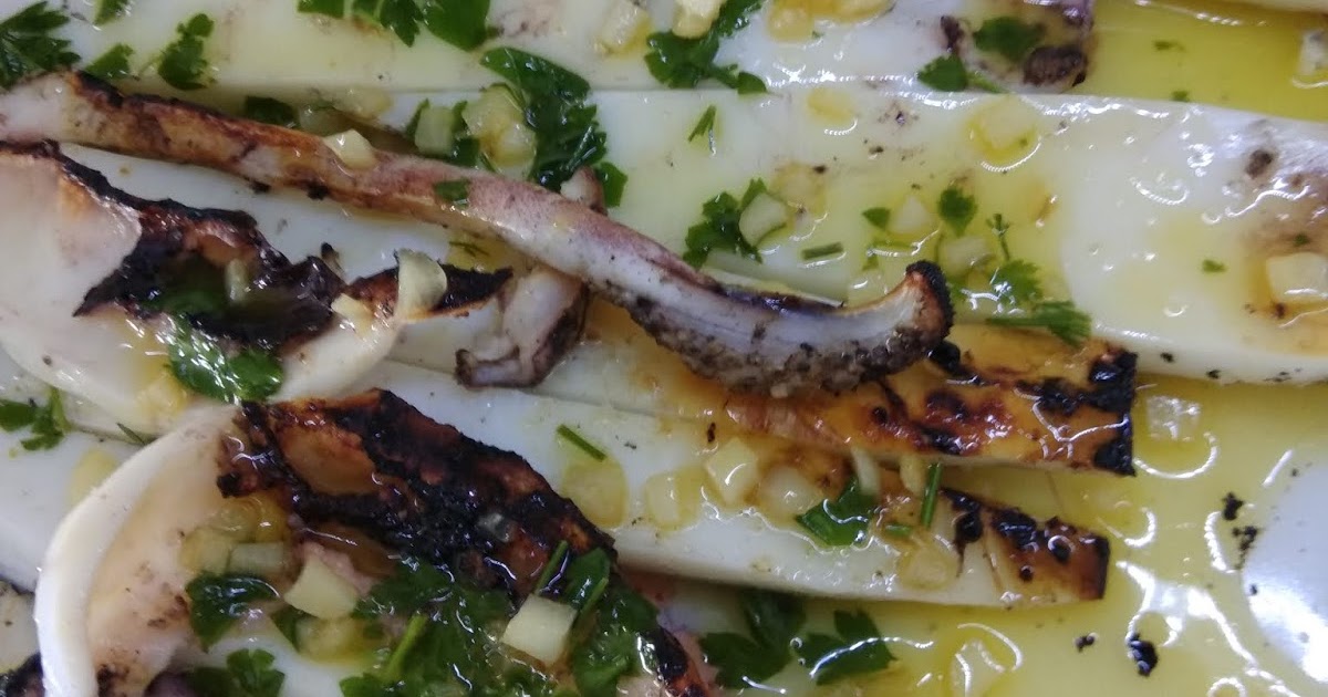 Choco gigante grelhado