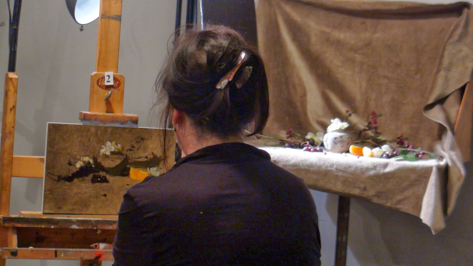 Kline Academy of Fine Art Blog: Jacqueline Kamin Demo Night "Creating Drama in your Still Life"