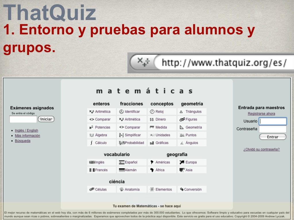 Tutorial De Thatquiz