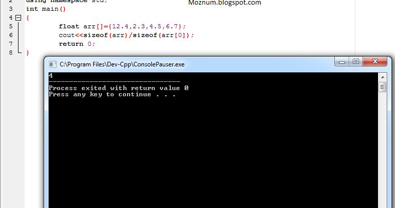 Answer of Dry running practice program #1 with explanation | Moznum
