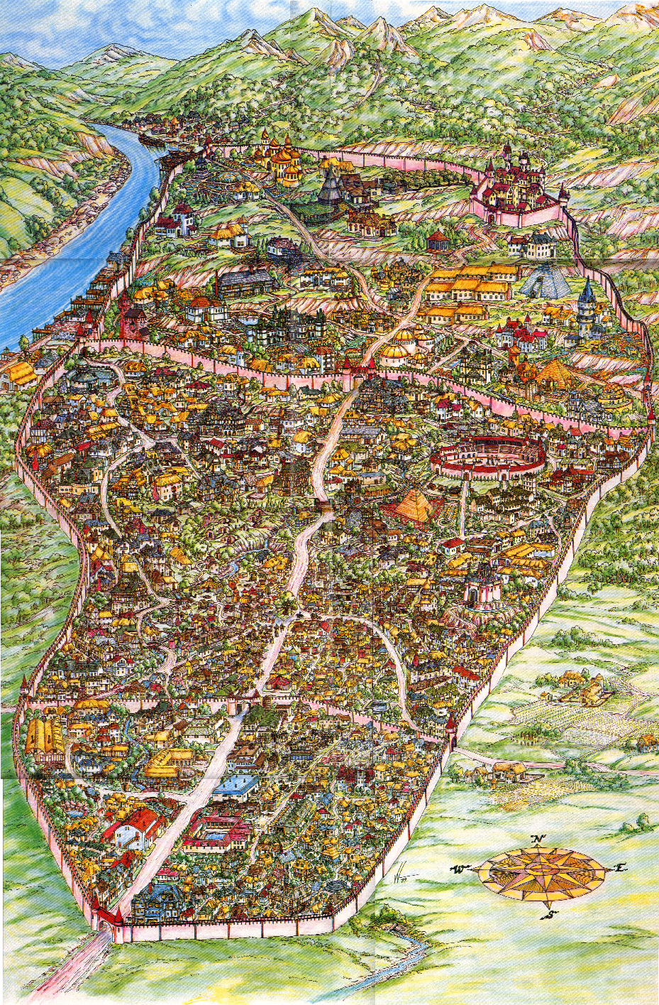 SAVE OR DIE!: Building the Sandbox: Castle Greyhawk and Surrounding Areas