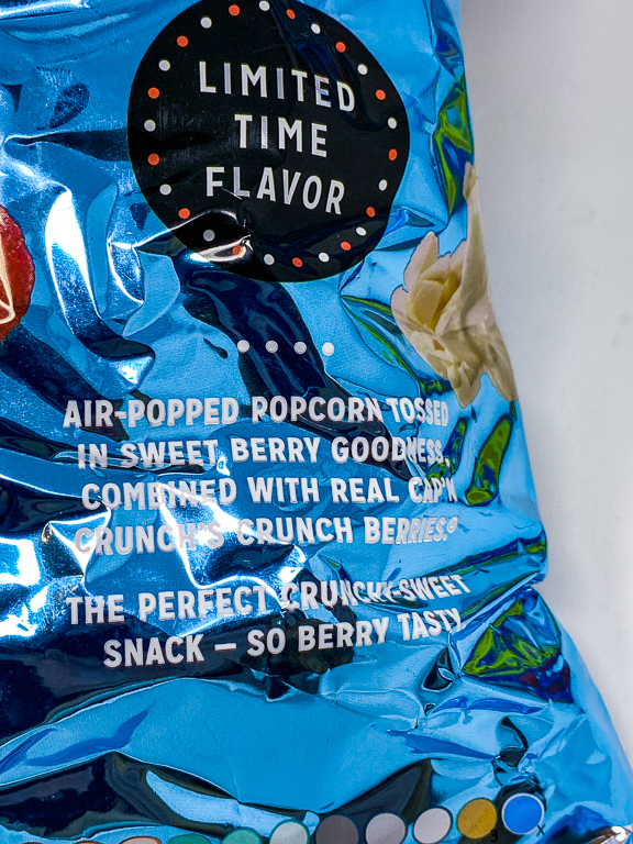 Tales of the Flowers: Smartfood Cap'n Crunch's Crunch Berries Popcorn ...