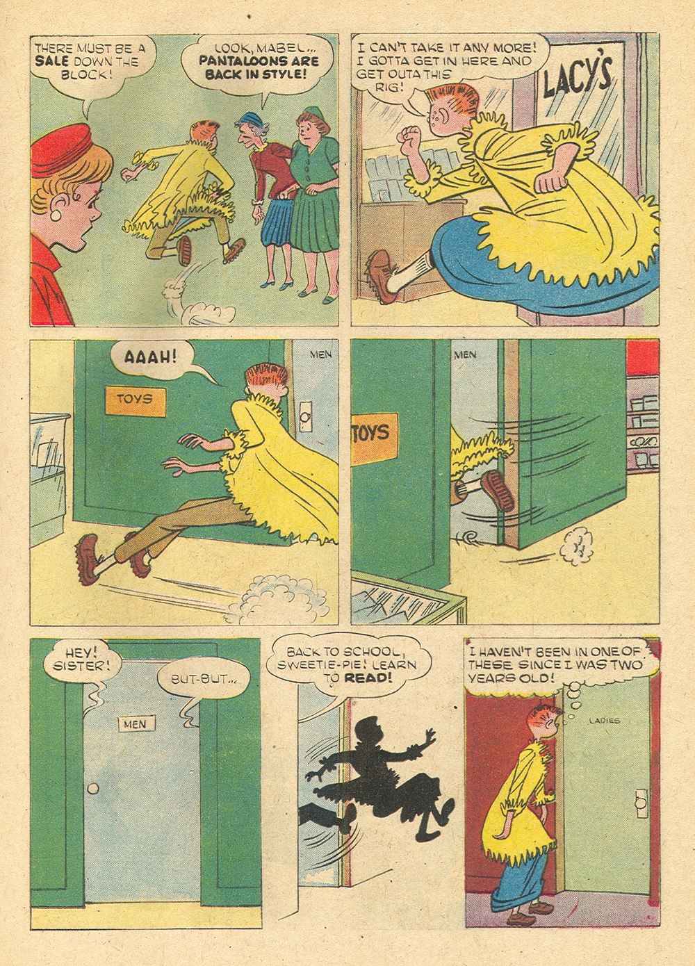 The Magic Whistle: Four Color Comics #1335: Aggie Mack, 1 of 2
