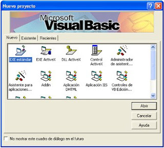 Primeros pasos programando con Visual Basic 6.0: ¡Hola Mundo! Primer Programa.