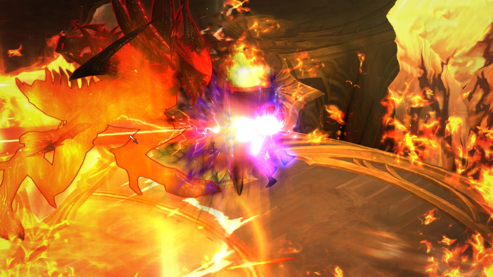 Diablo Wizard Log: Diablo Screenshot ART #1