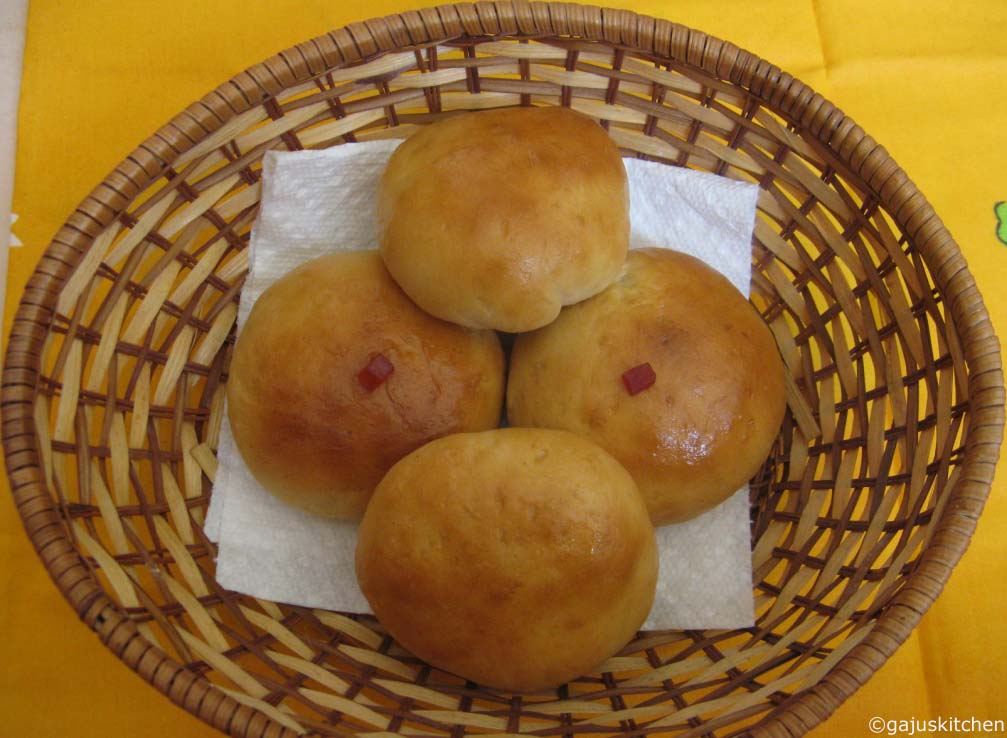 Coconut Tutti Frutti bun |Gajus kitchen