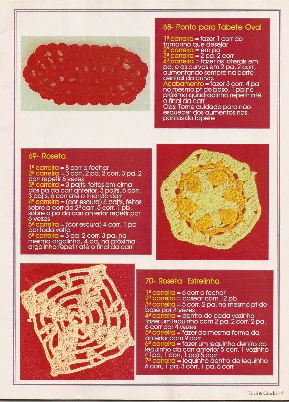 cris arte linhas: Manual do Tricô e Crochê