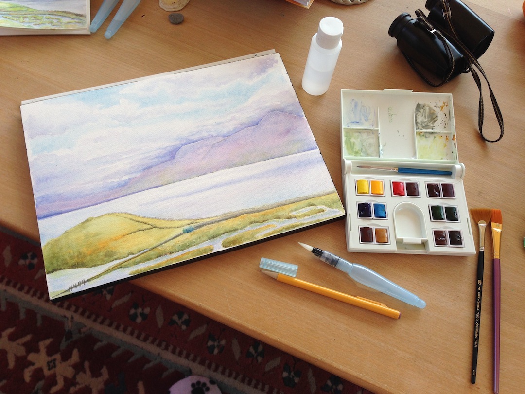 Art is the journey: Croagh Patrick, Ireland