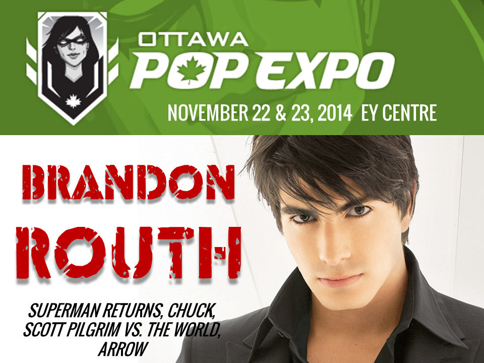 Convention Alert: Brandon Flies to Ottawa Pop Expo