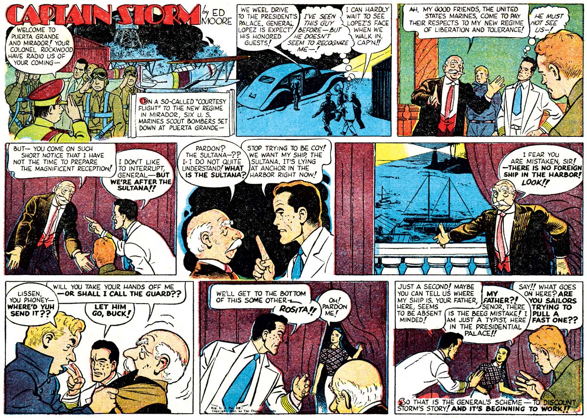 Stripper's Guide: The Chicago Tribune Comic Book: Captain Storm