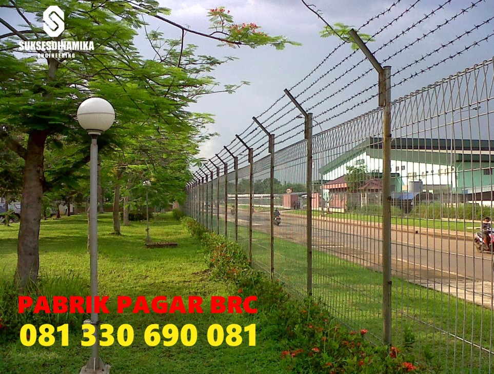 9 Contoh Gambar Pagar BRC Yang Bisa Membuat Anda Kagum