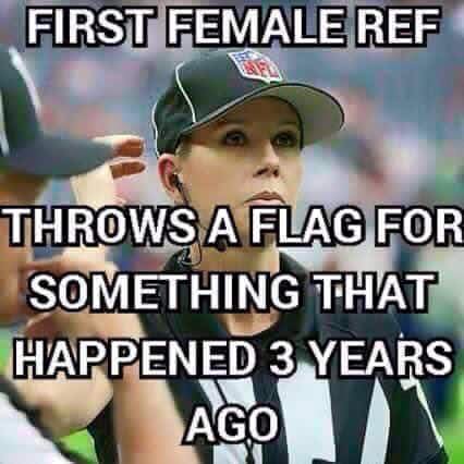 FIRST FEMALE REF – The Burning Platform