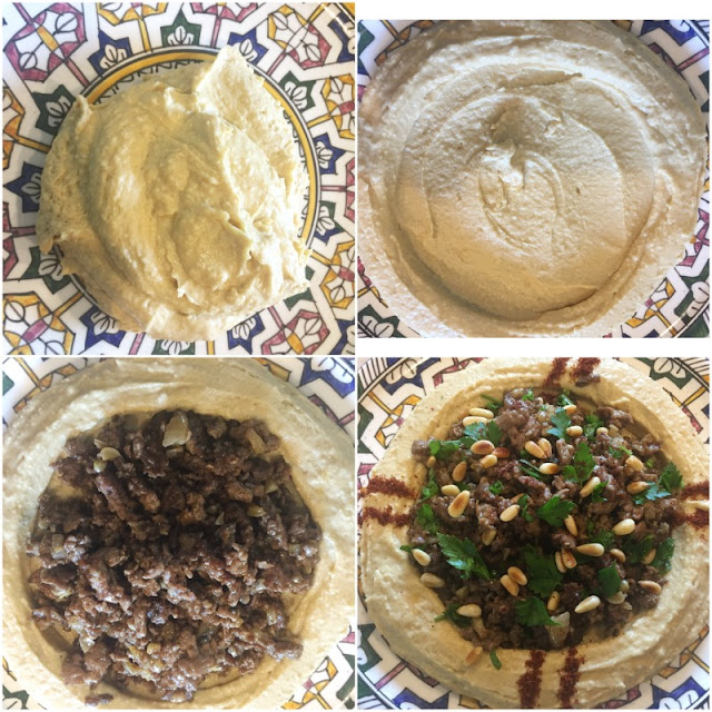 La Fabrique Gourmande: Hummus Bil Lahme Houmous à l’Agneau et Pignons ...