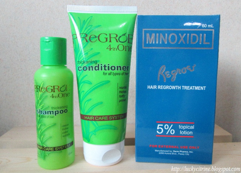 Lucky Citrine: Pregroe Thickening Shampoo & Conditioner