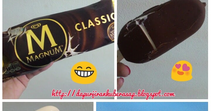 Sweet red cherry: Wordless wednesday: Ohhh aiskrim MAGNUM!!!