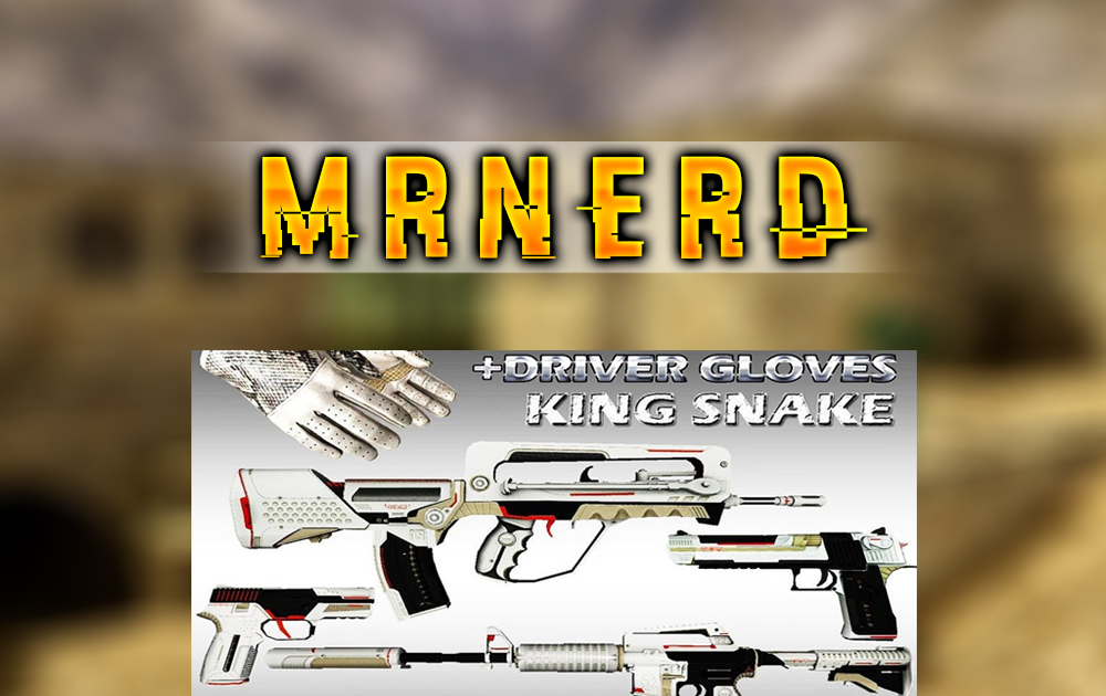 PACK DE SKIN - King Snake - Mr. Nerd