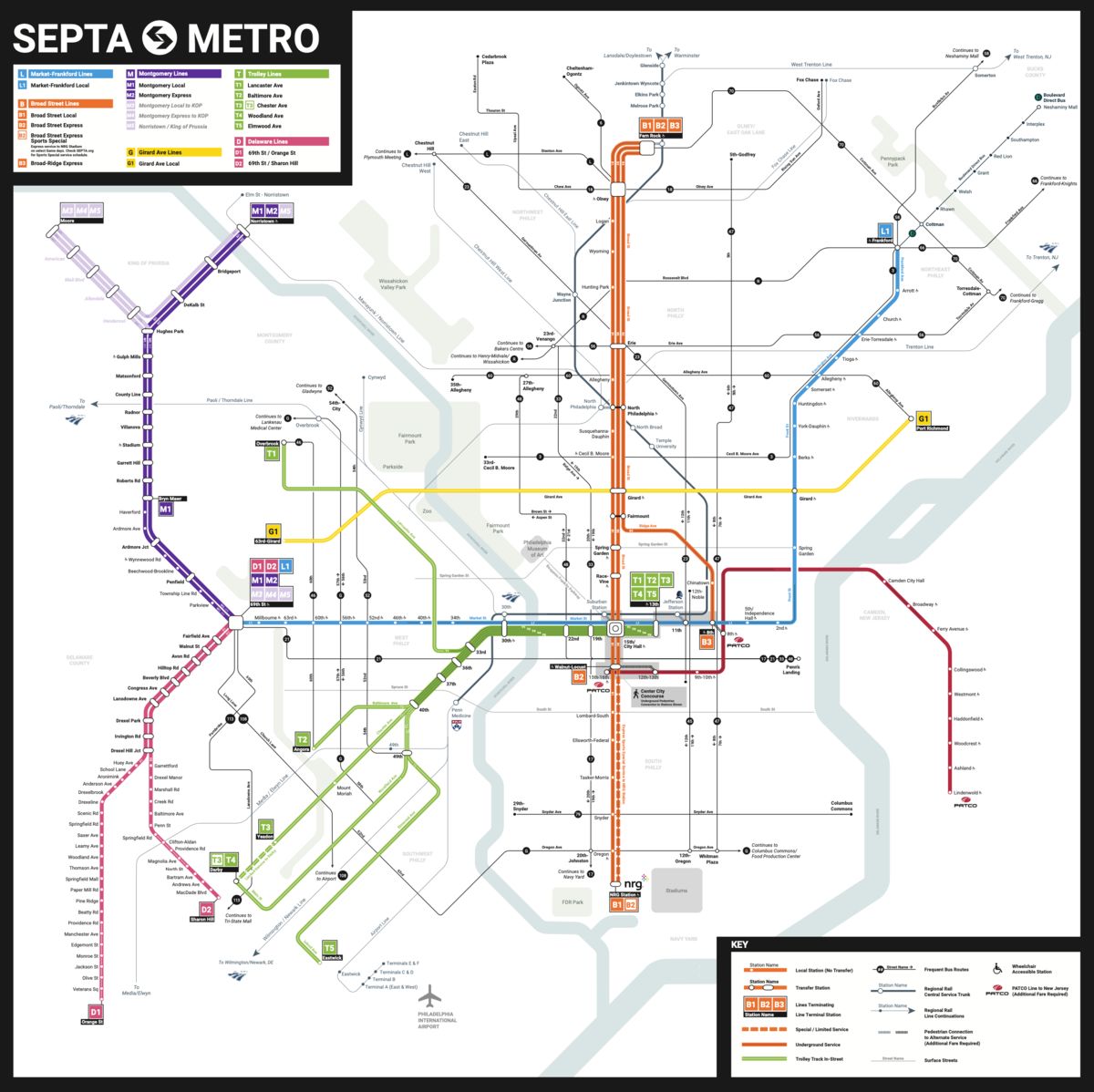 Rebuilding Place in the Urban Space: SEPTA Metro rebranding of rail ...