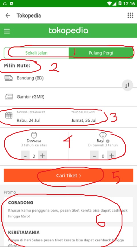 Cara Pesan Tiket Kereta Api di Tokopedia - Tutorial di Tokopedia