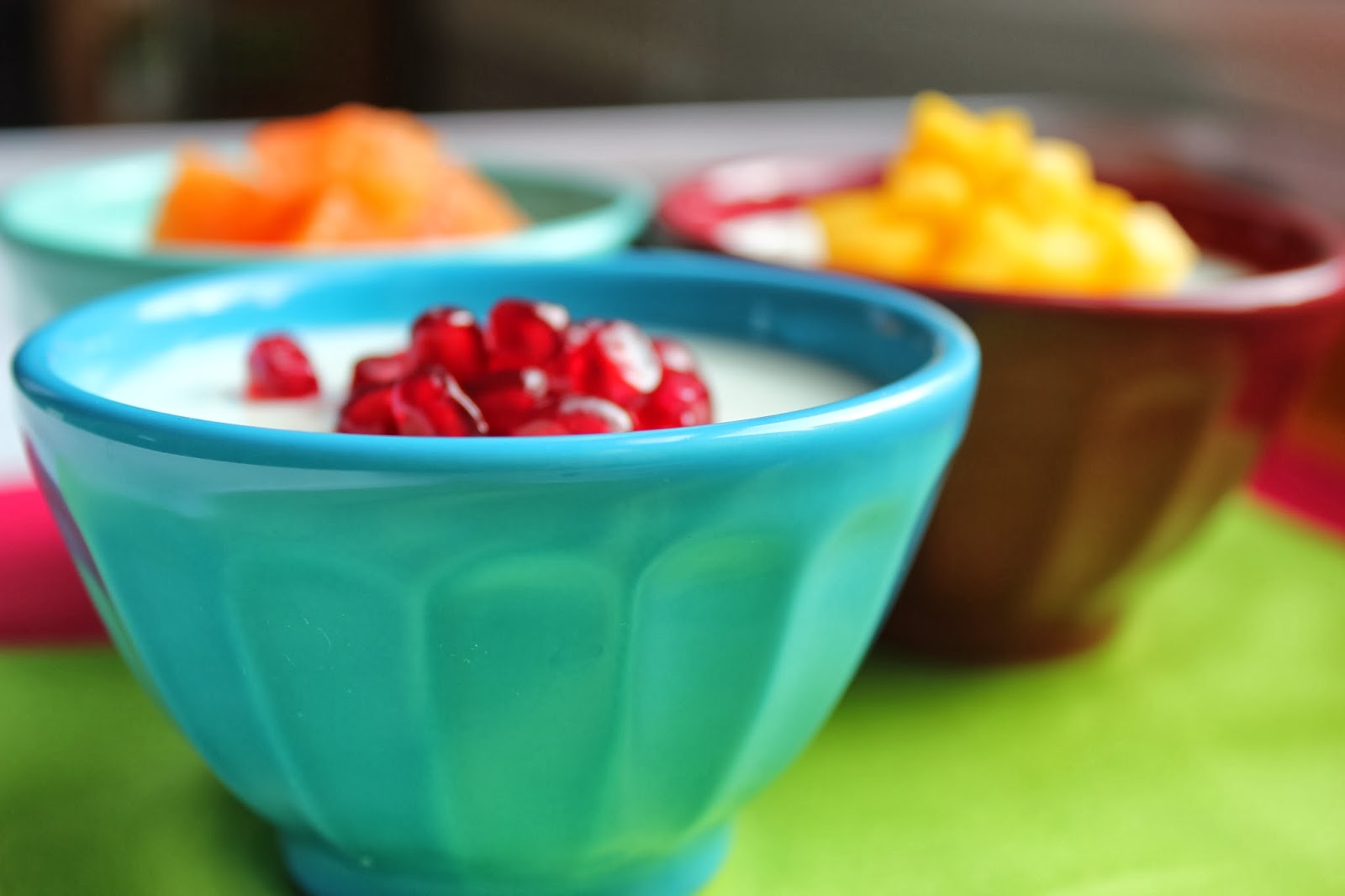 Delicious Dishings: (Greek) Yogurt Panna Cotta with Fresh Fruit