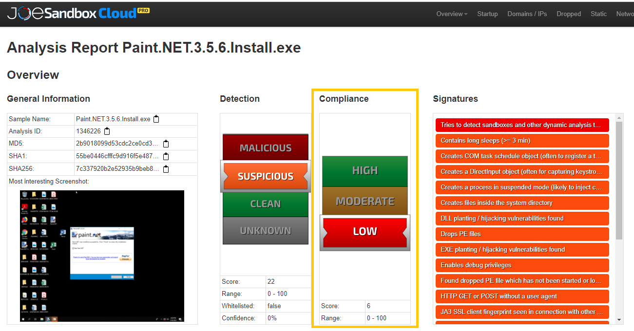 Deep Malware Analysis - Joe Sandbox v31 - Emerald