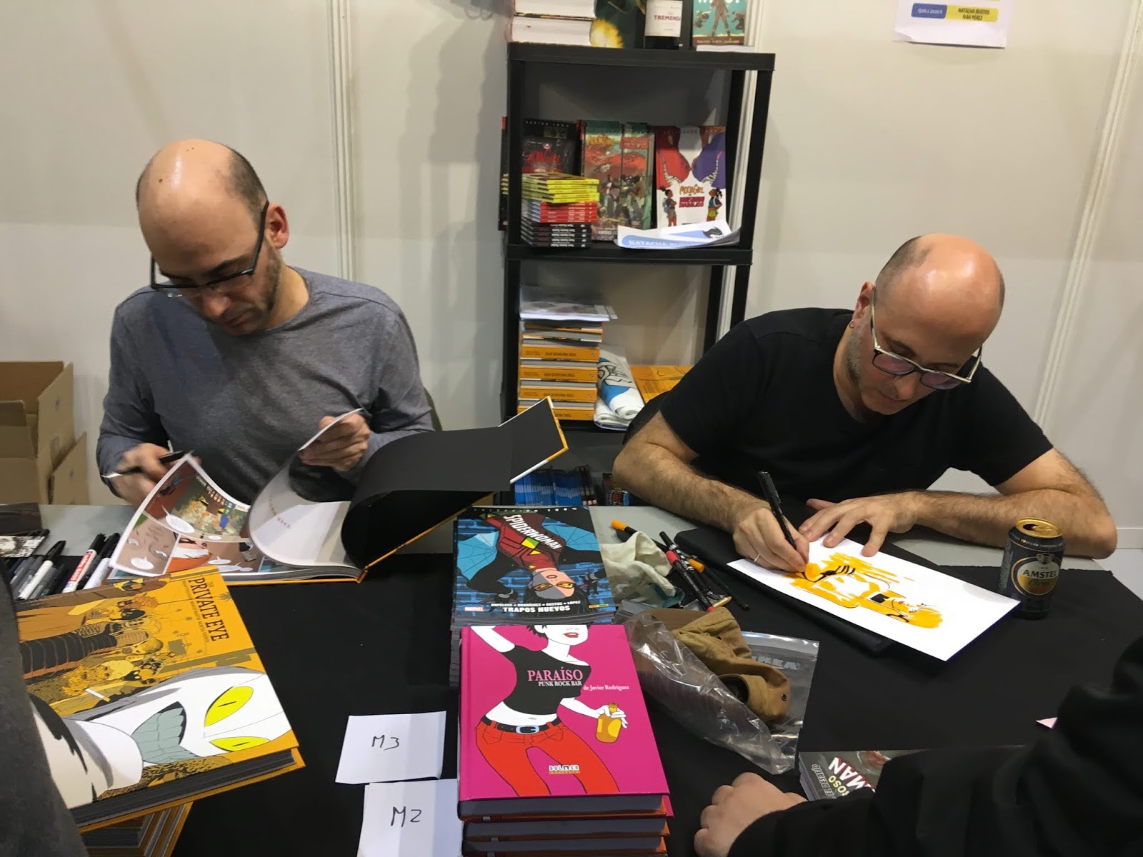 LOS MIL Y UN ORIGINALES: Sketch de The Private Eye, por Marcos Martín