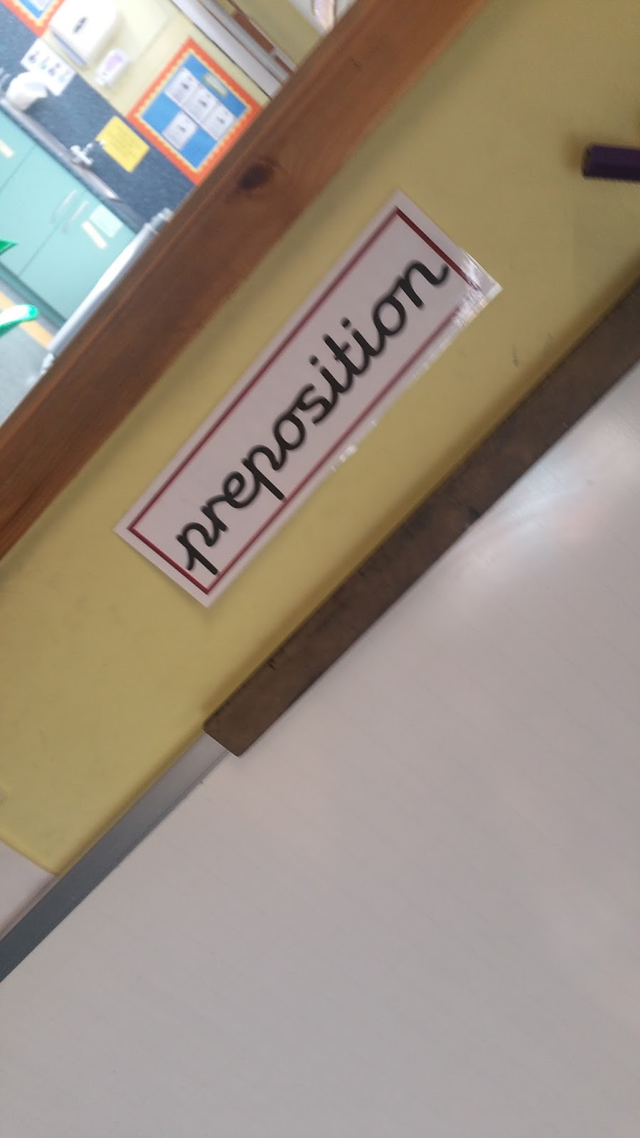 Primary Ideas: Preposition in the Classroom