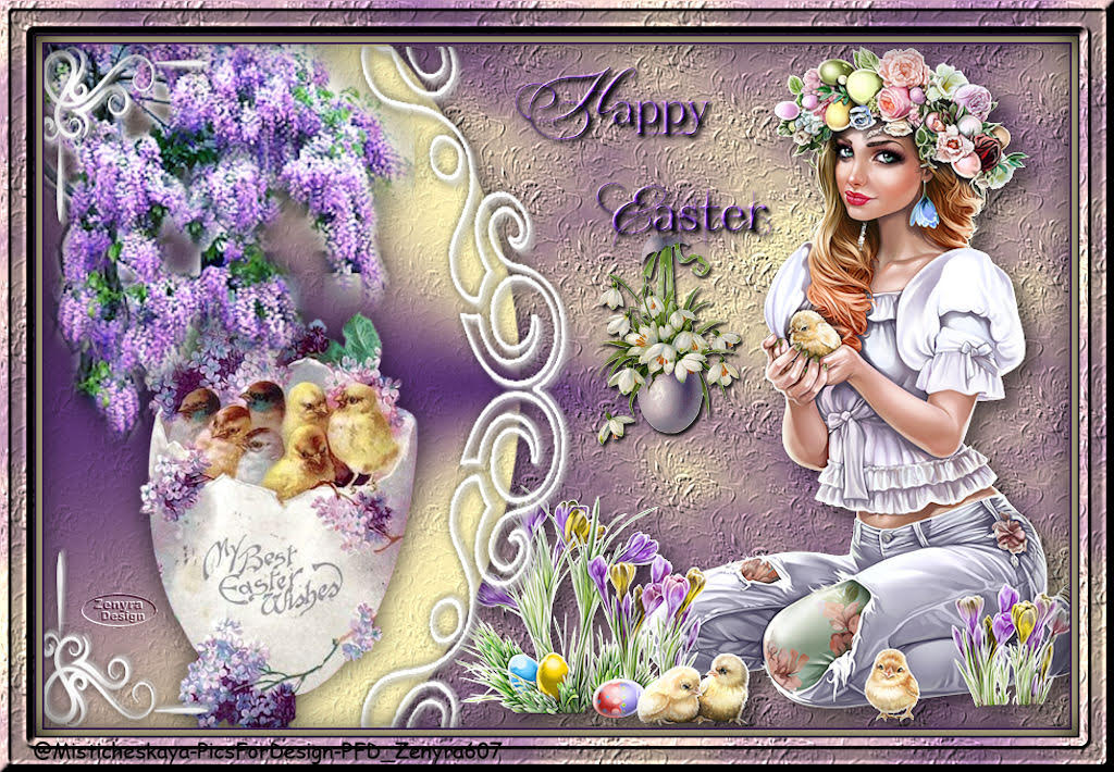 PSP Tutorial: Happy Easter