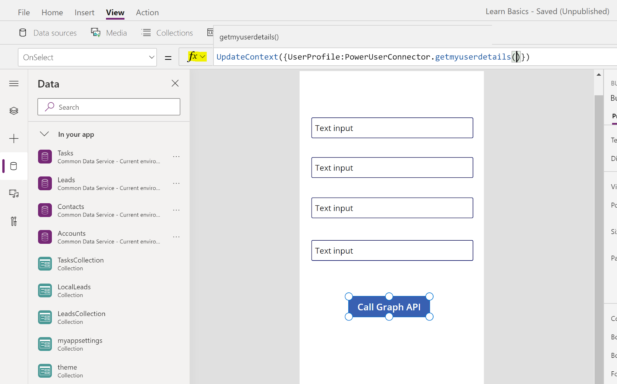 Arpit's Dynamics 365 Blog: PowerApps - Call Microsoft Graph API in ...