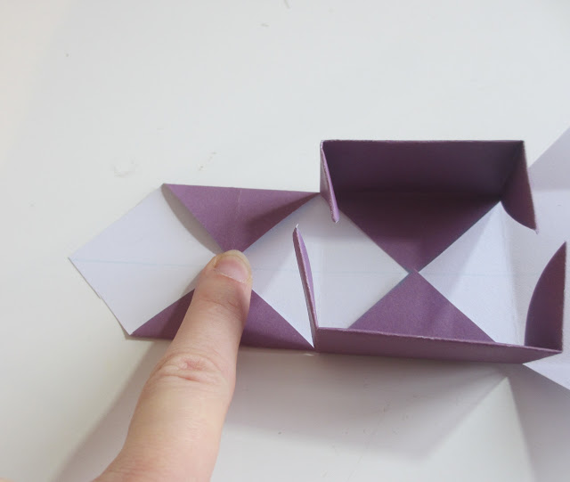 Crafty Clyde: Mr Gray's Origami Gift Box - Tutorial