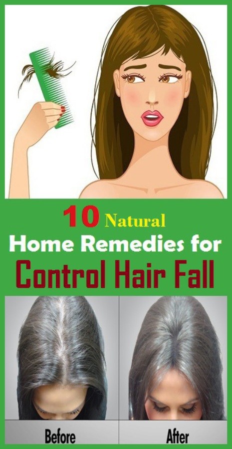 10 Natural Home Remedies For Hair Fall Control Healthy Lifestyle