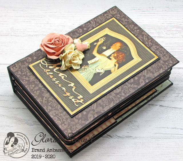 Scraps of Life: Graphic 45 Le' Romantique Mini Album Tutorial