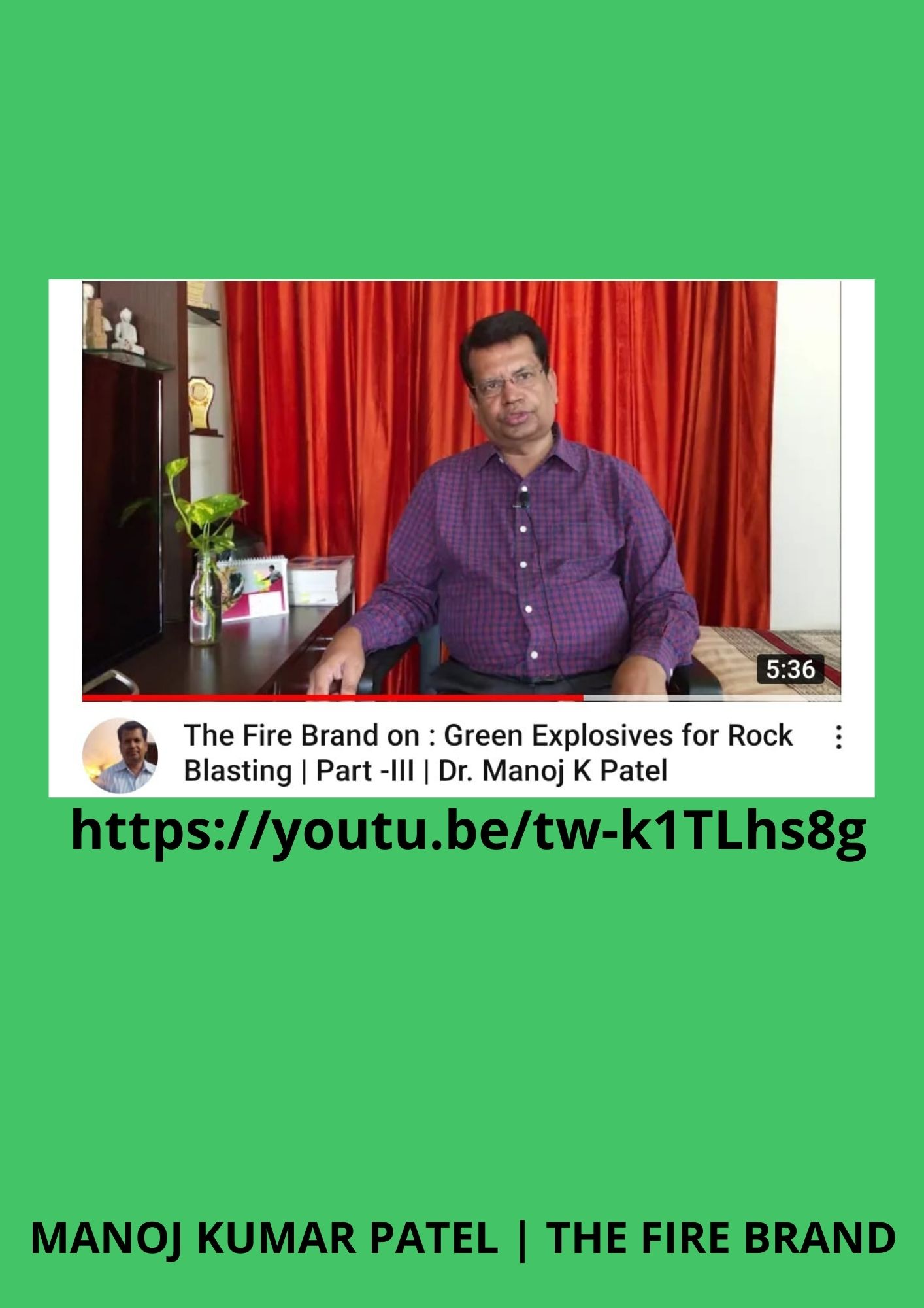 GREEN EXPLOSIVES WILL BE COMING TO A MINE NEAR YOU