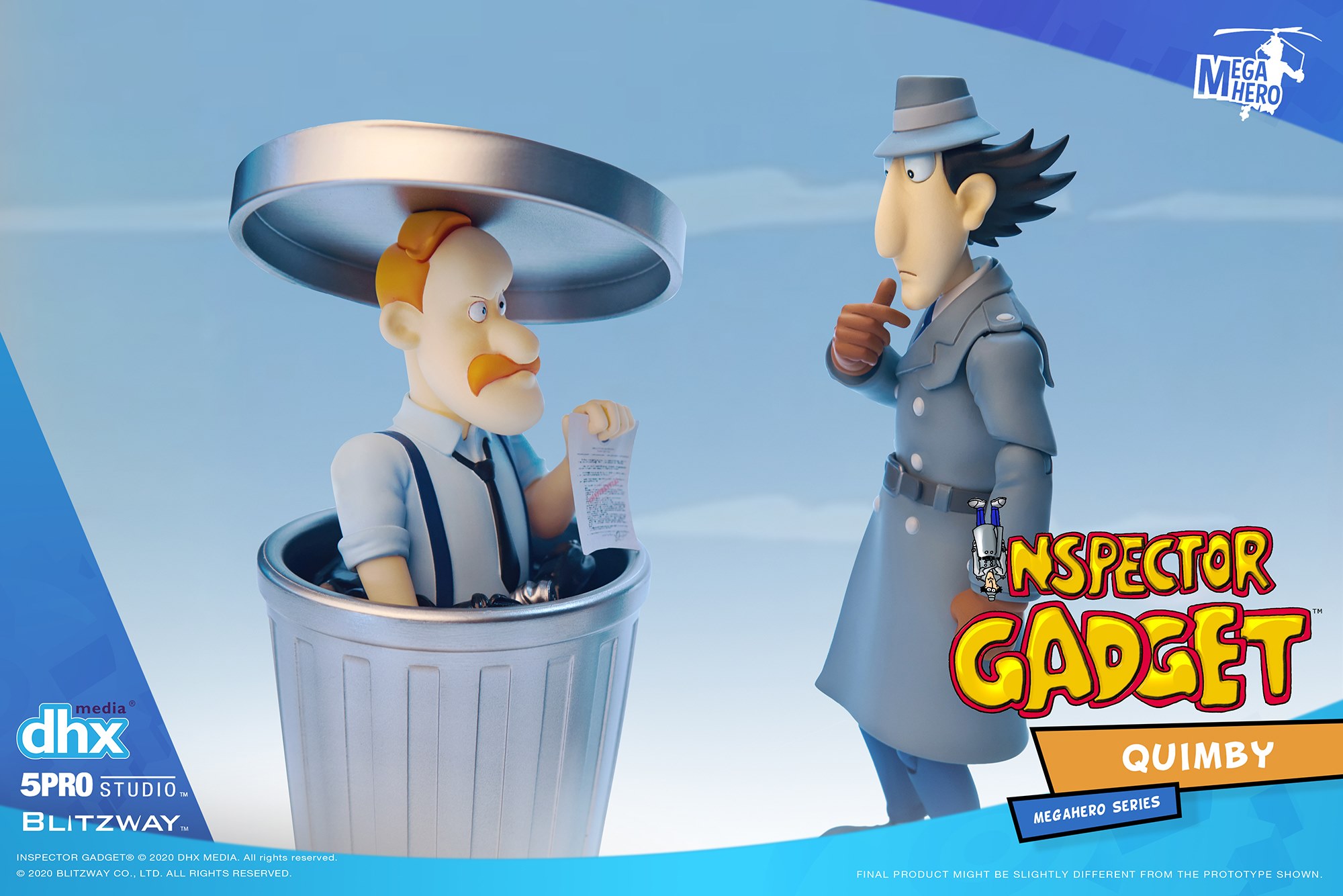 Inspector Gadget Mega Hero Series 1/12 (Blitzway)