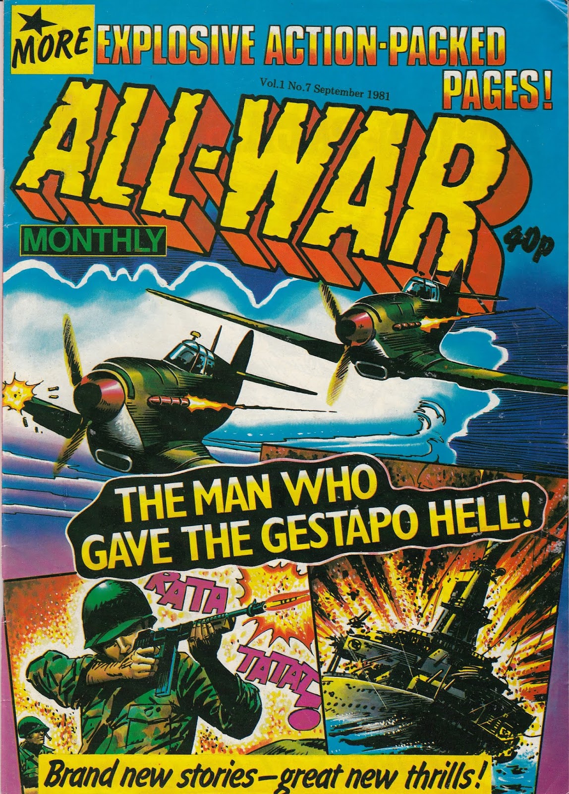 Boys Adventure Comics: All-War monthly - the next 5 issues