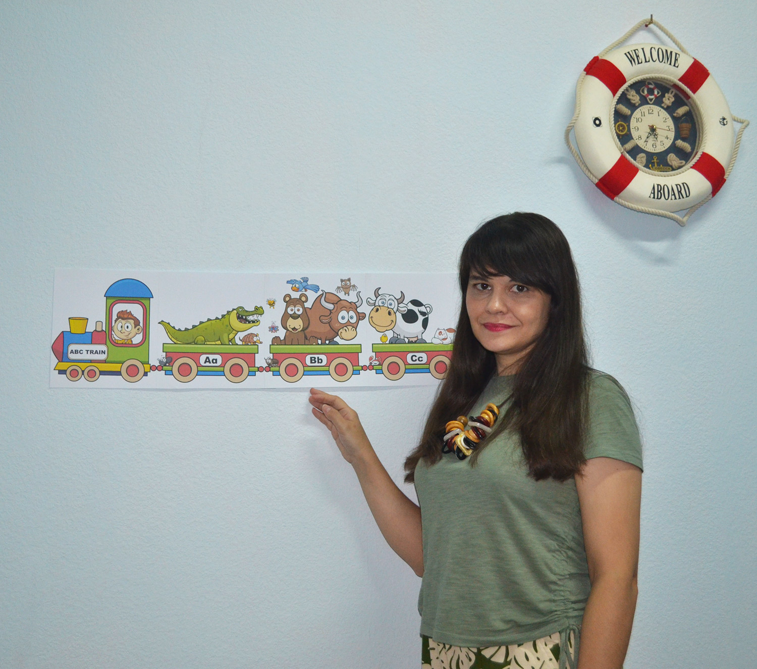 ABC Train - Classroom Decoration