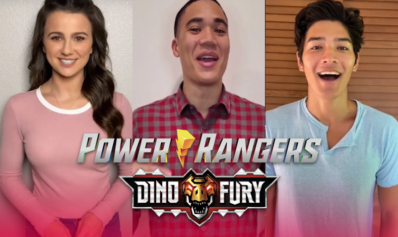 Trio inicial do elenco de Power Rangers Dino Fury é revelado na Hasbro ...