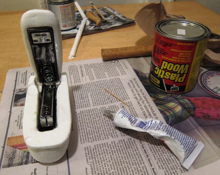 Carve The Whales: Project 14: Cast Resin Whale Stapler