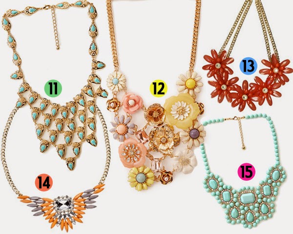 STYLE: Statement Necklaces | Neon Rattail