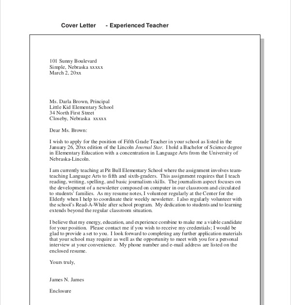 Cover Letters For Teaching Abroad Sample Letter cover-letters-for-teaching-abroad-sample-letter