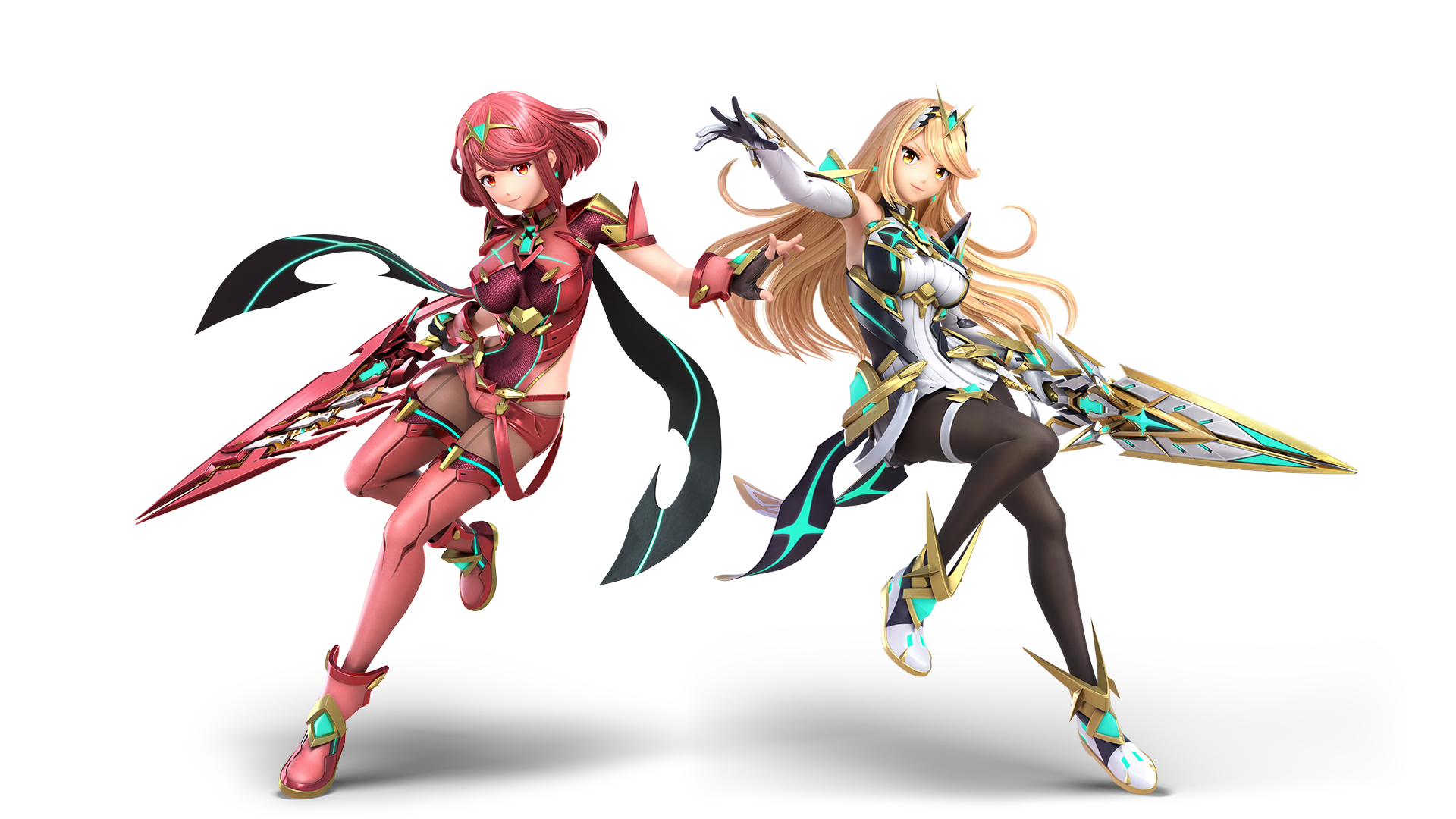Pyra And Mythra Join Super Smash Bros Ultimate