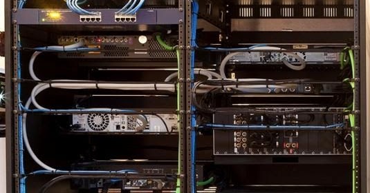 Computer Science and Engineering: Network switches in rack