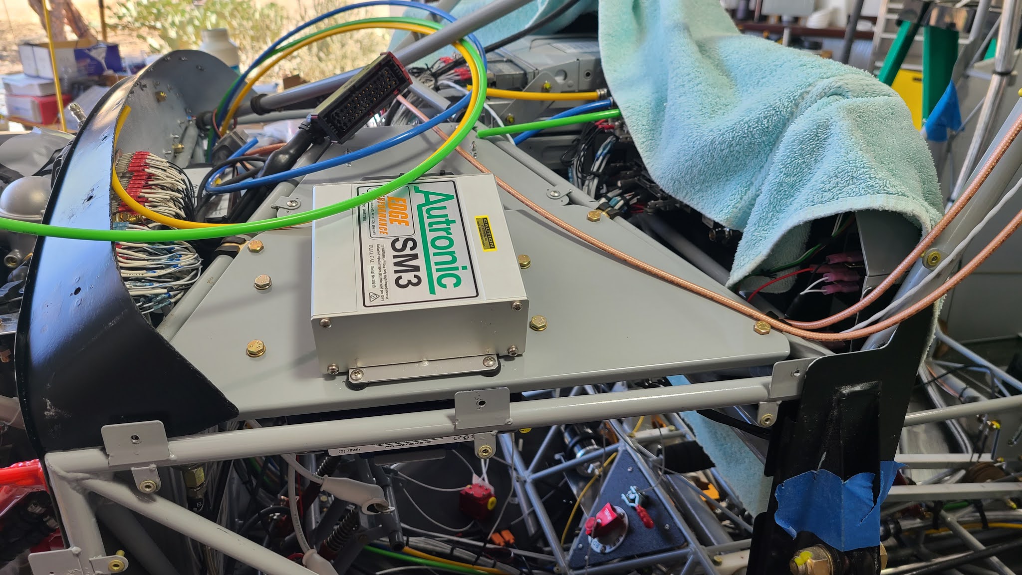 Just Another SuperSTOL Build Log: Battery/ECU Tray
