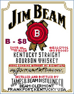EASY PATTERNS: Jim Beam cross-stitch pattern