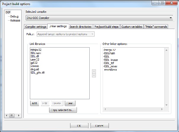 C. Pegrisch: Tutorial SDL CodeBlocks