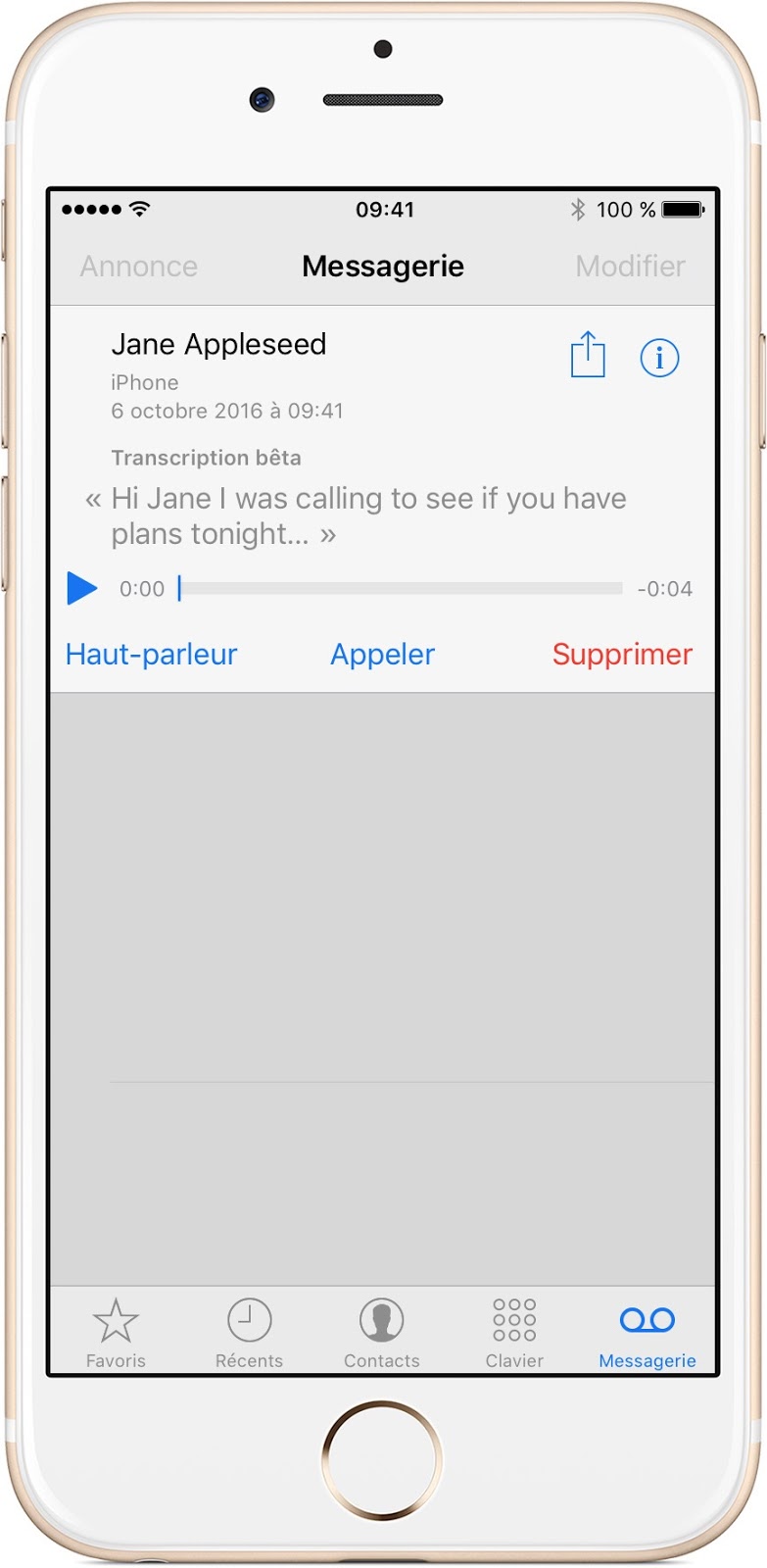 Transférer un message vocal iphone - Astucesinformatique